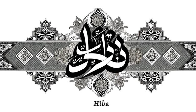 Hiba Name Meaning In Arabic